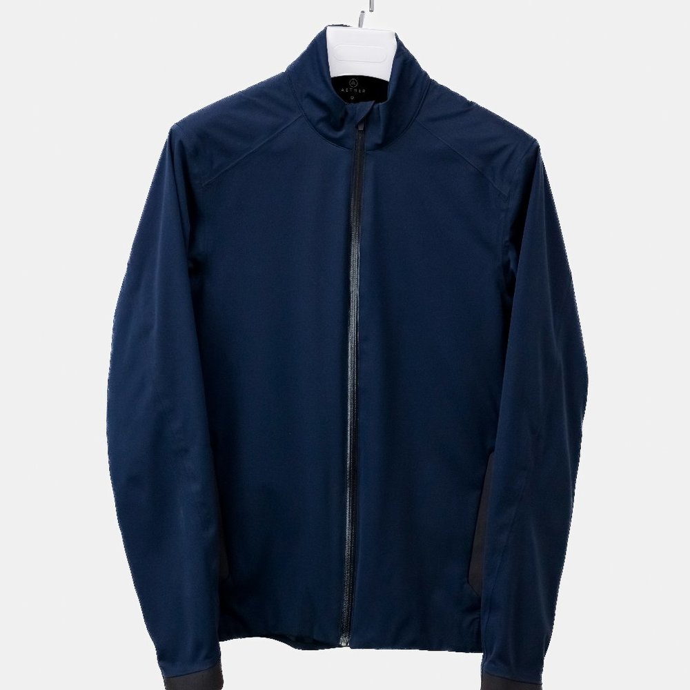 Aether Navy Blue Technical Jacket - Gem